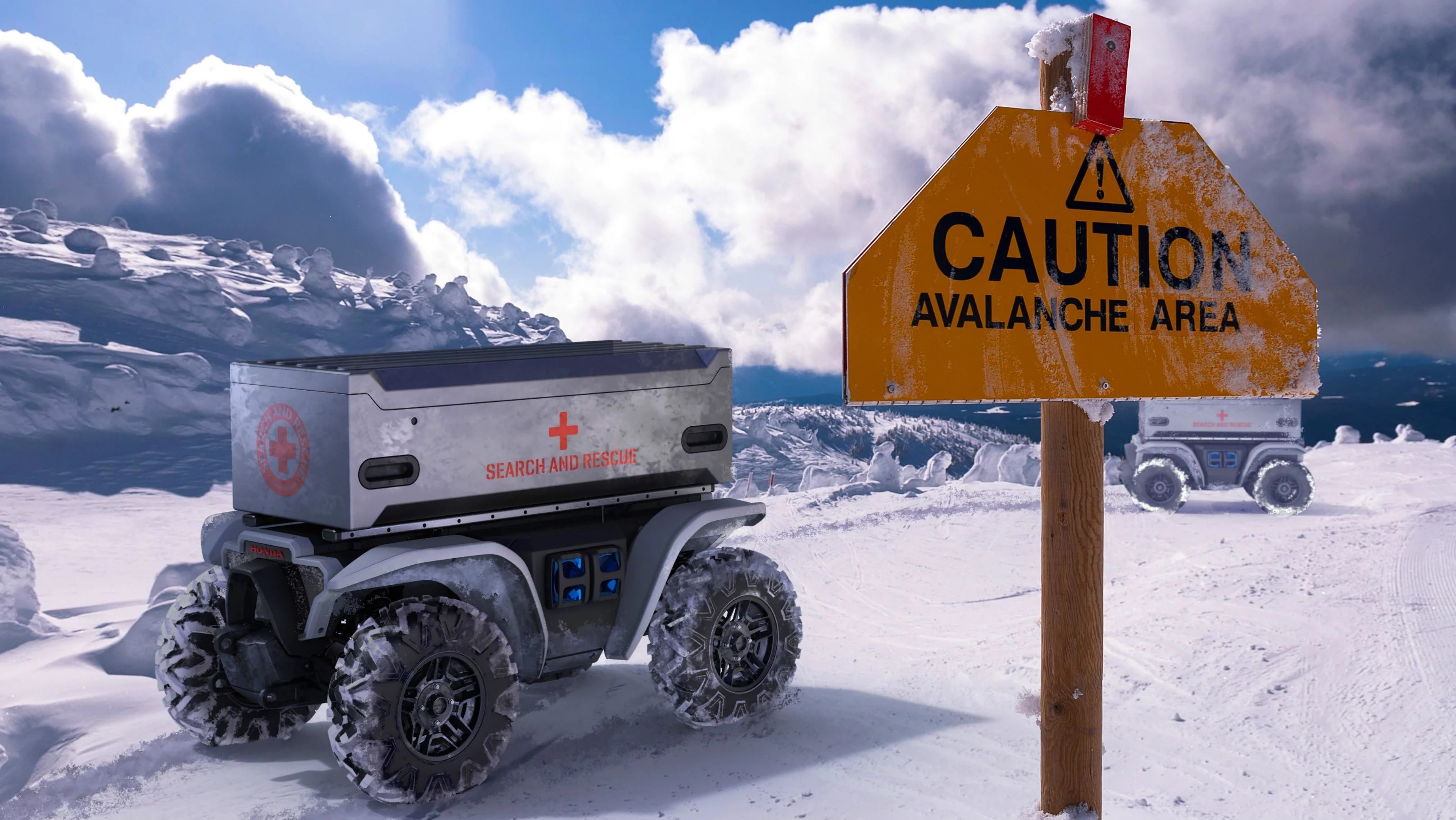 Honda Shows Robot Safety Vehicle at CES - Honda Downtown